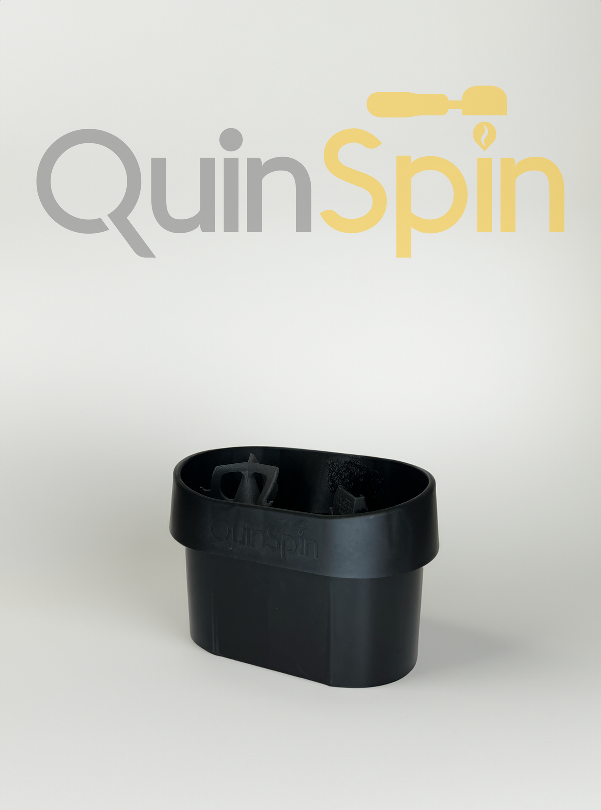 QuinSpin 2.0 HD coffee PORTAFILTER CLEANER | ALMENHAZ COFFEE