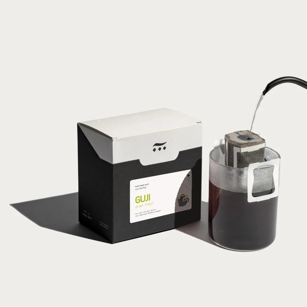 Coffee Sachet Box - Ethiopia Guji | Ash coffee – ALMENHAZ COFFEE ...